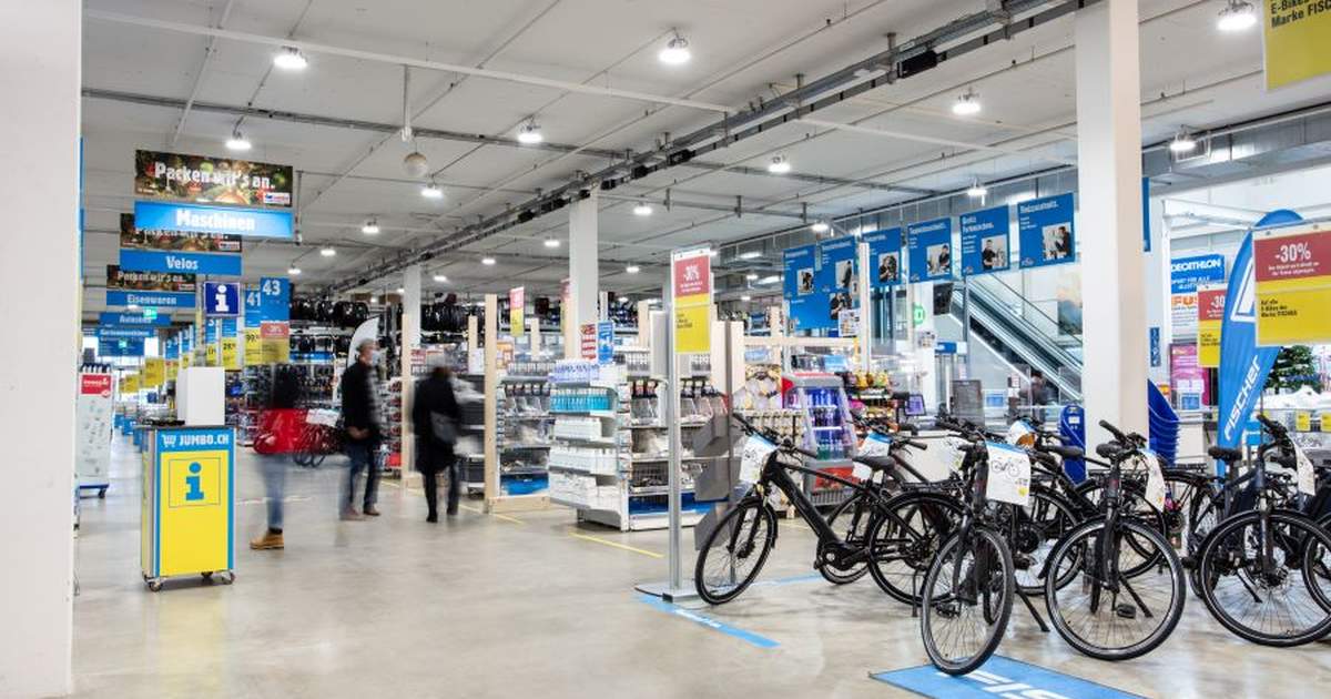 LED tube & High Bay retrofit at JUMBO DIY stores Switzerland – 14,000 ...