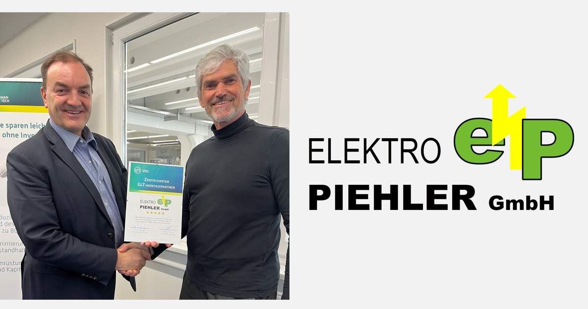 GLT and Elektro Piehler I Sustainable and efficient lighting ...