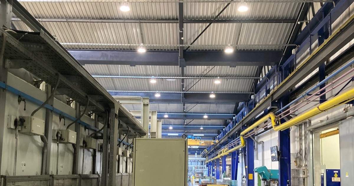 LED Lighting Retrofit at Hydro Germany – 381 GLT LED TUBES & 120 High ...